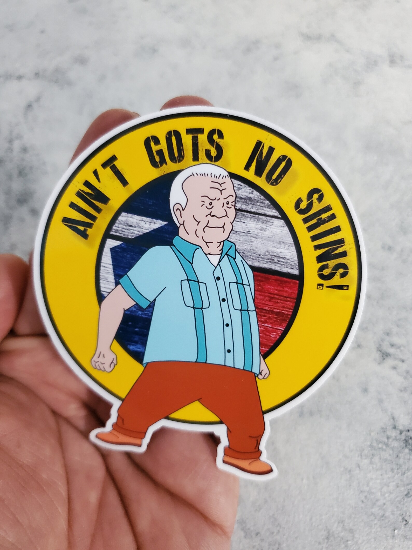 6PCS - Hill Stickers - Bobby, Dale, Cotton - Etsy
