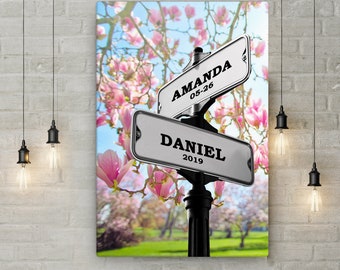 Wedding Street Sign - Etsy