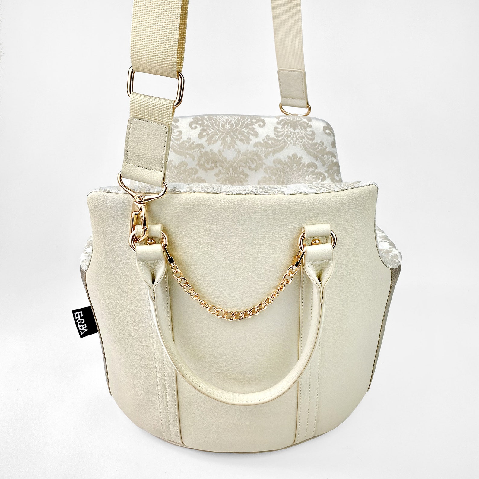 Elegante bolso para transportar perros, bolso de lujo para mascotas ...