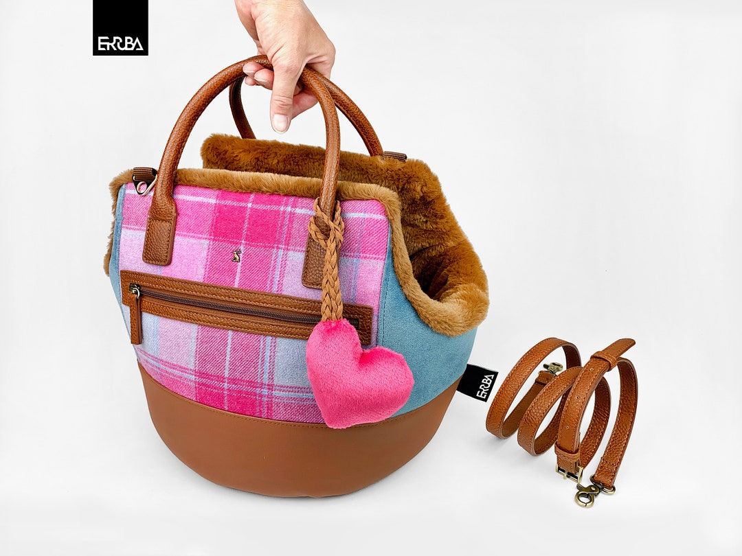 Designer Dog Carrier for Small Dogs, Luxury Pet Travel Bag, Puppy Tote ...