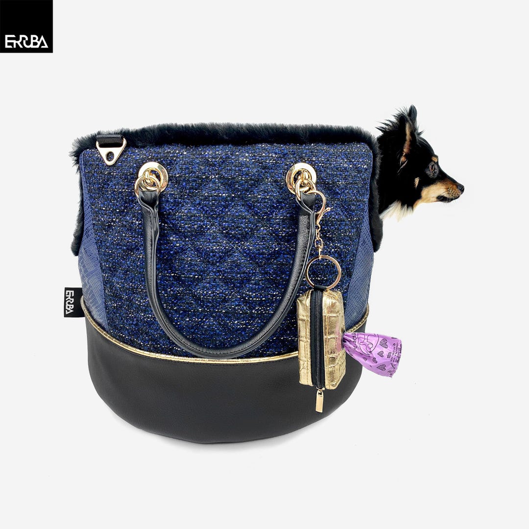 Small Dog Tote Bag, Luxury Pet Carrier Purse, Puppy Handbag for Travel ...