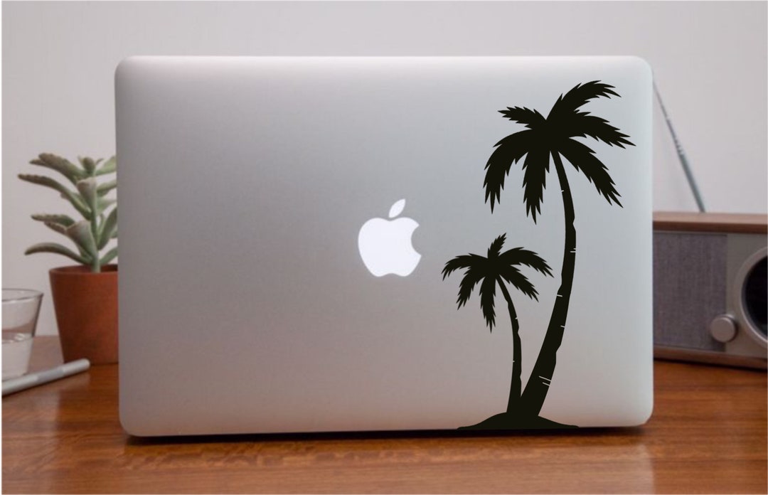 Palm Trees Decal for Laptop, Chromebook, Tablet | Vinyl Decal/sticker ...