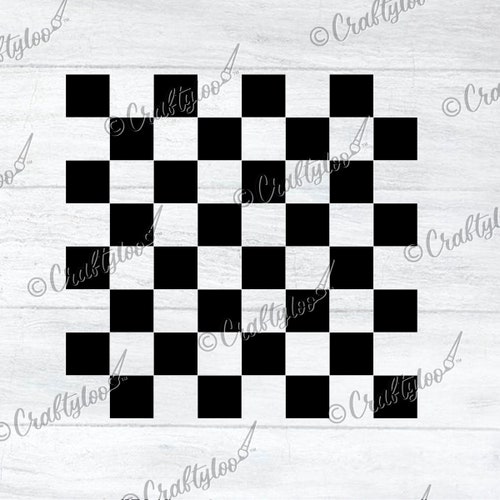 Chessboard/checkerboard Decal Vinyl Decal/sticker - Etsy