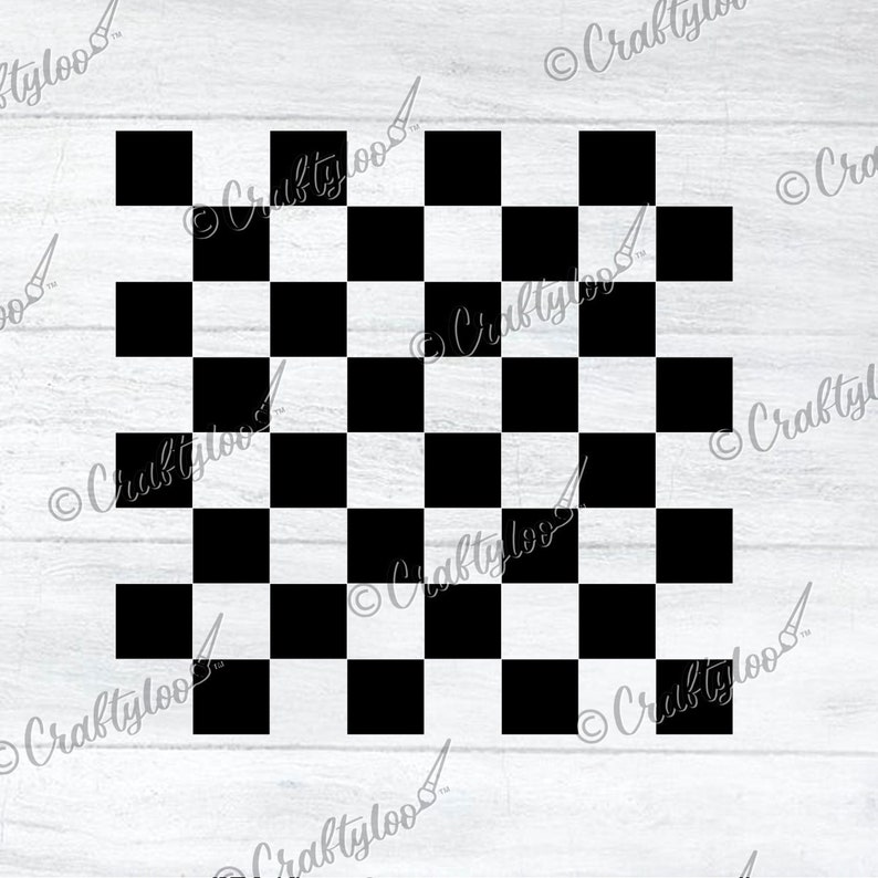 Chessboard/checkerboard Decal | Vinyl Decal/sticker - Etsy