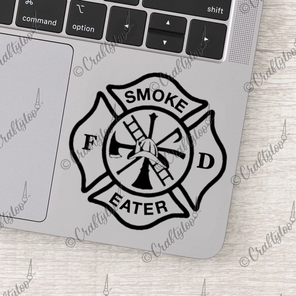Firefighter Vinyl Decal/sticker Hard Hat Helmet Toolbox - Etsy