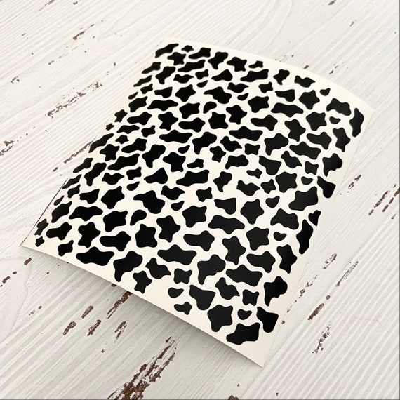 Cow Print Sticker Sheet Vinyl Decal/stickers | Etsy