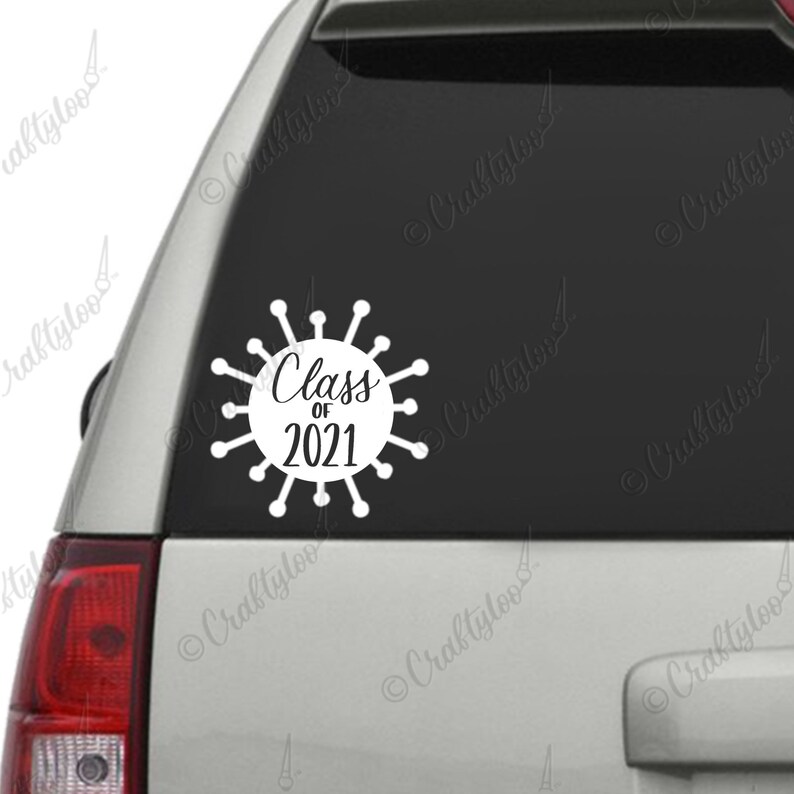 Graduation & Promotion Decals/stickers: Class of 2021 - Etsy