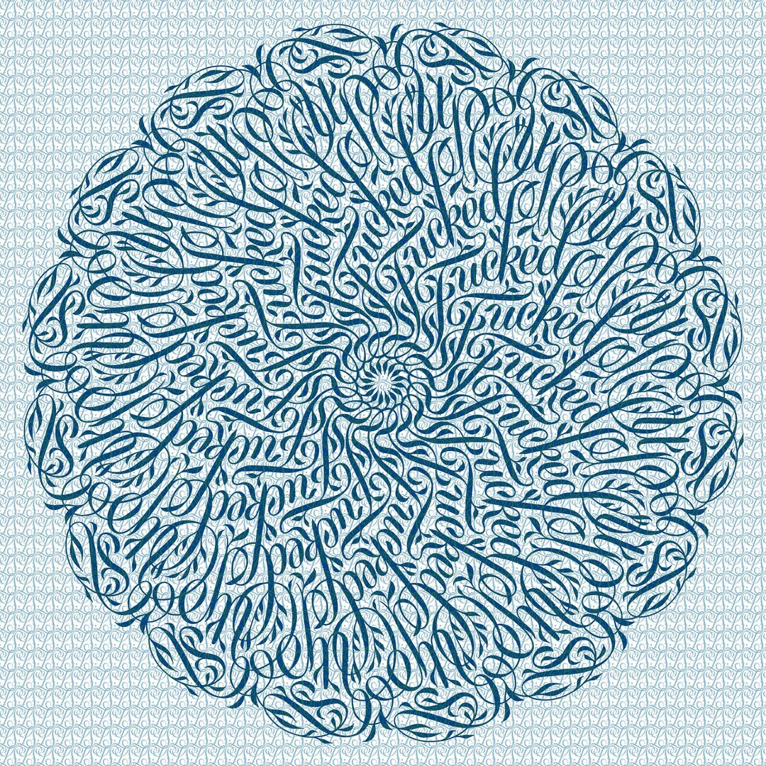 Fucked up Mandala SVG for Personal Use - Etsy