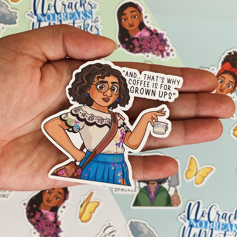 ENCANTO Stickers Mirabel Antonio Bruno Dolores Luisa - Etsy.de