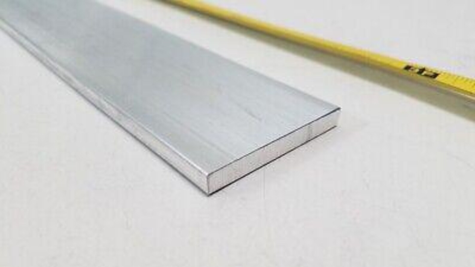 6061 Aluminum Flat Bar, 1/4" X 2" X 10" Long, Solid Stock, Plate ...