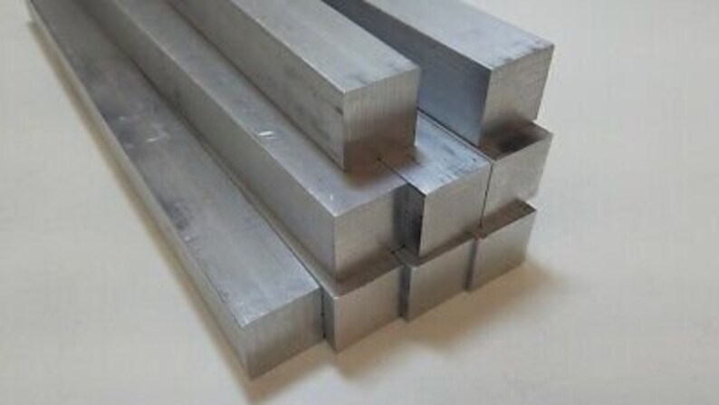 6061 Aluminum Square Bar, 1" Square X 46" Long, Solid Stock T6511 - Etsy