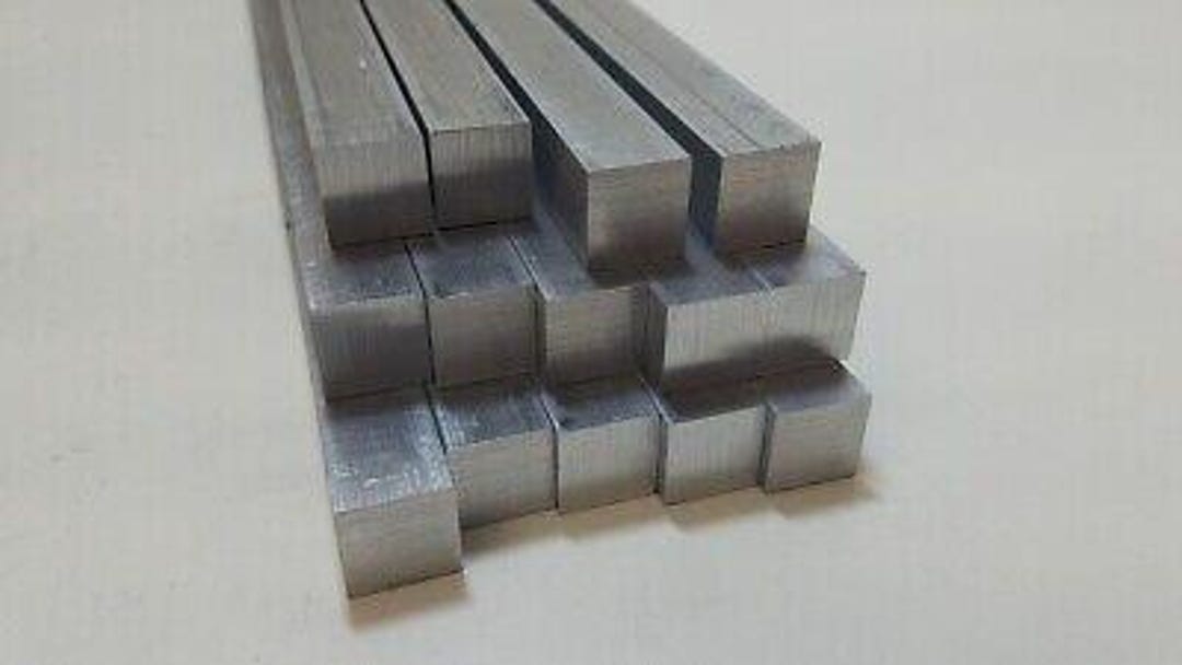 6061 Aluminum Square Bar, 1/2" Square X 24" Long, Solid Stock, T6511 - Etsy