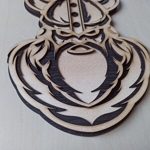 Viking Scroll Saw Pattern K 005, Scrollsaw File, Laser Cutting File ...