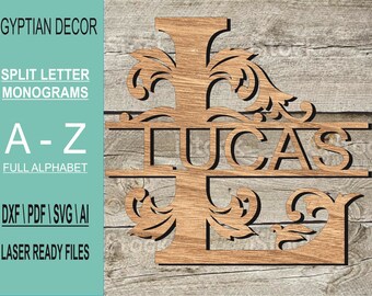 Scroll Saw Alphabet Pattern - Etsy