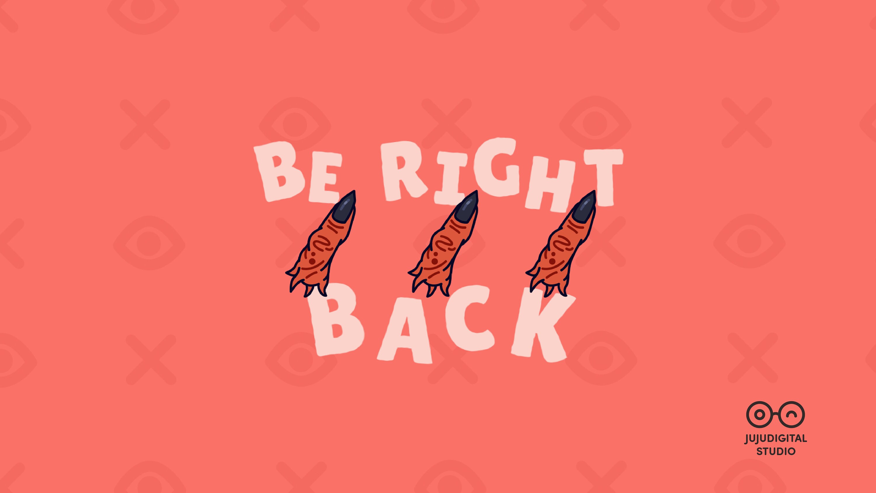 Cursed Finger Anime Twitch and Youtube Animated Stream Screen HD Loop ...