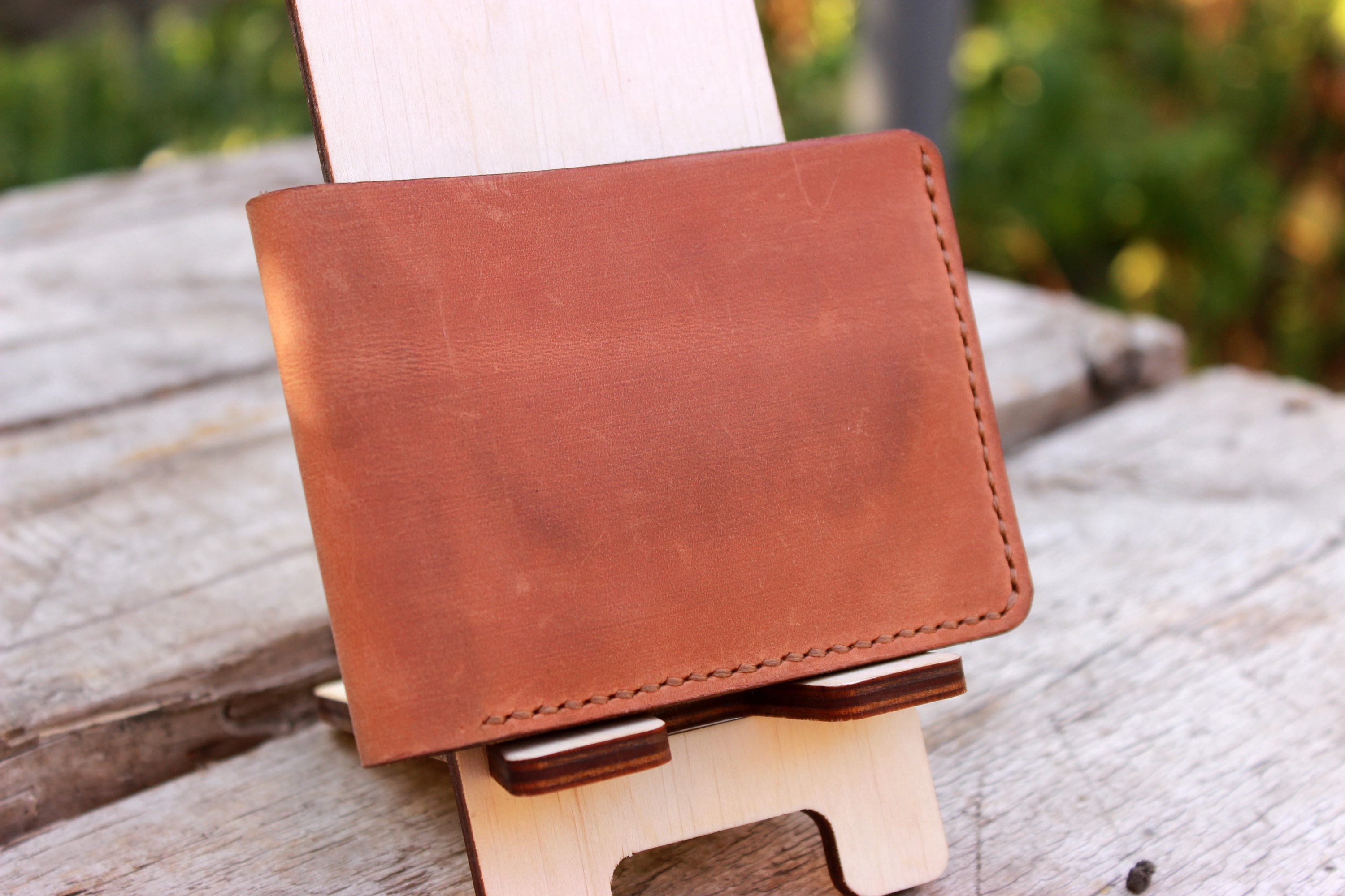 Personalized Leather Wallet, Minimalist Wallet, Leather Man Wallet ...