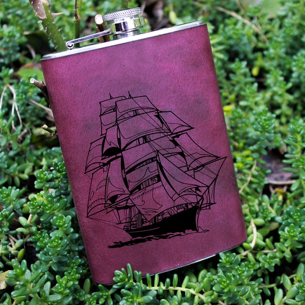 Pirate Flask - Etsy