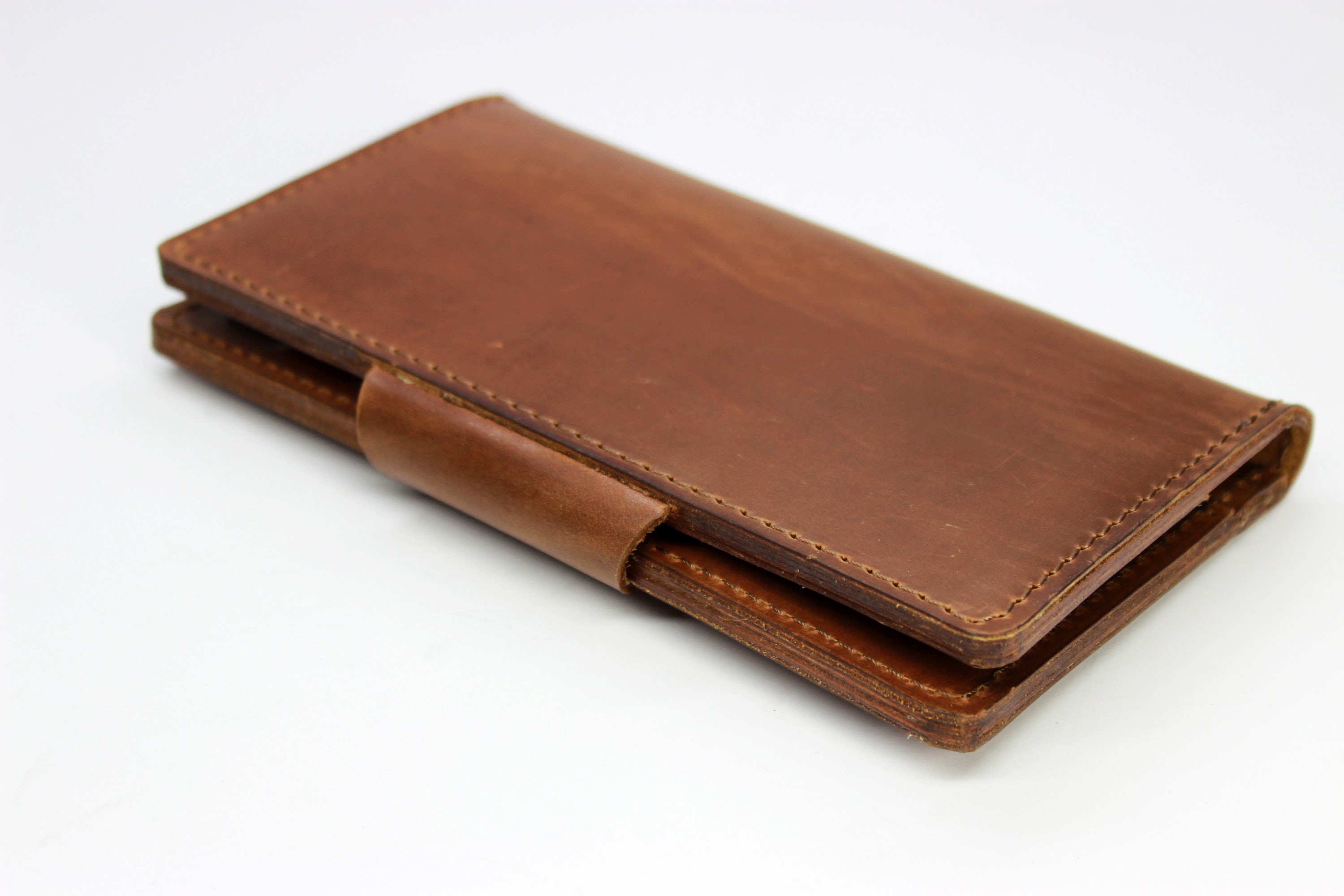 Personalized Long Wallet Full Grain Leather Wallet Large - Etsy