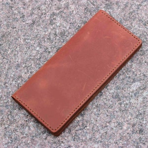 LONG Bifold Wallet,tall Wallet,personalized Wallet,leather Bifold ...