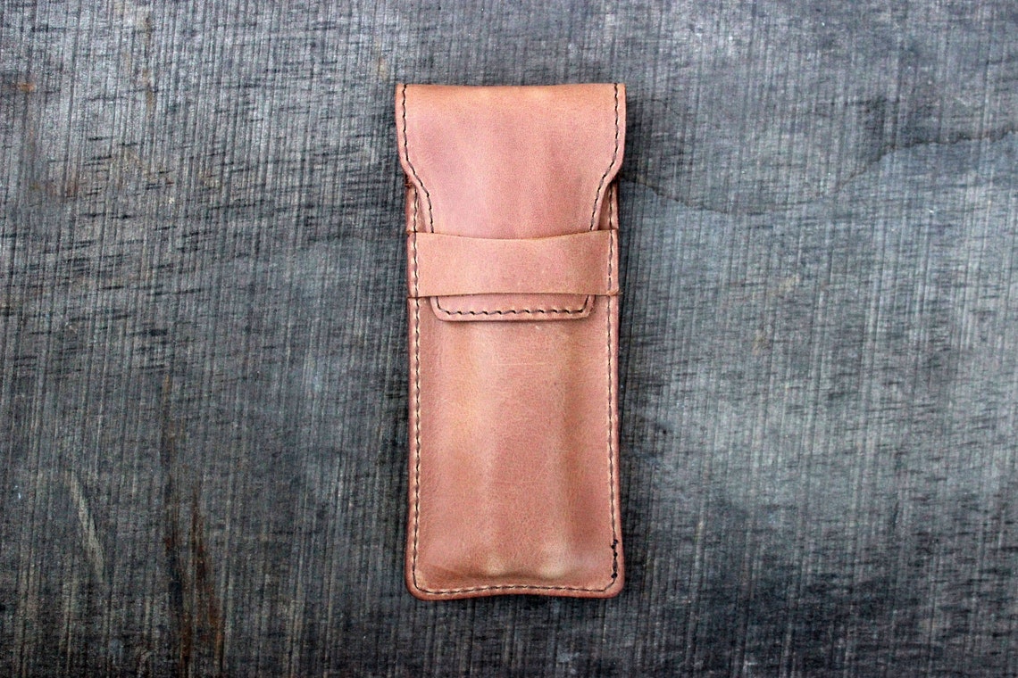 Personalised Men's Leather Pen Holder Leather Pen Cover - Etsy