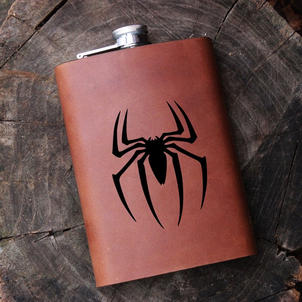 Superhero Flask - Etsy