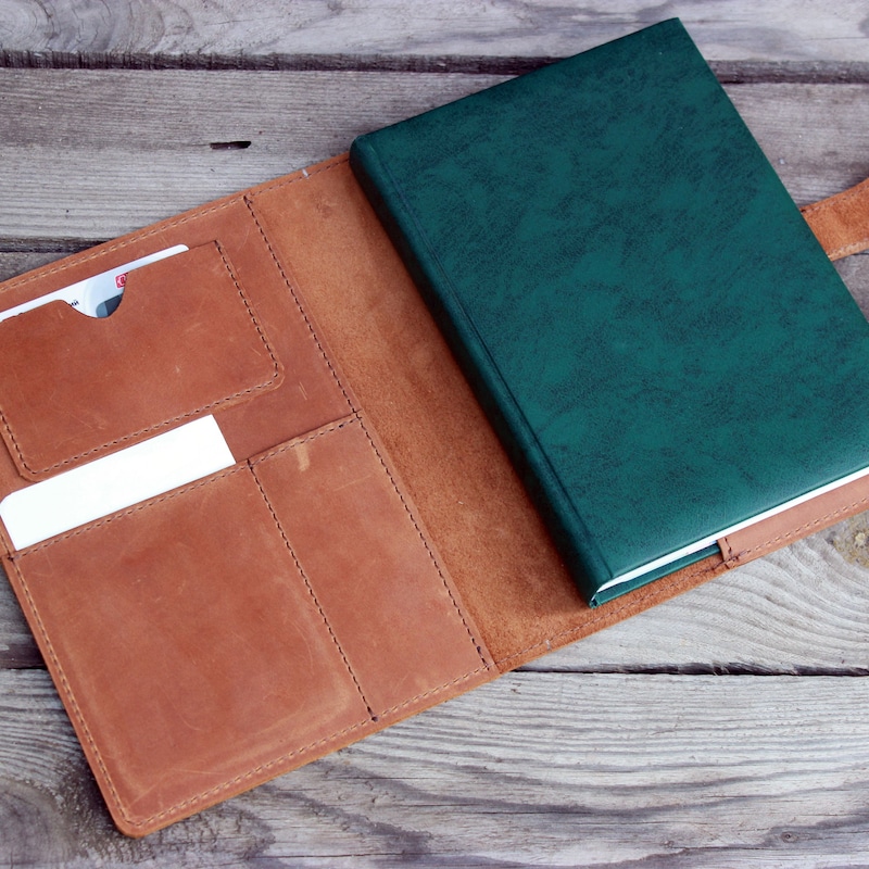 Leather Bound A5 Notebook - Etsy