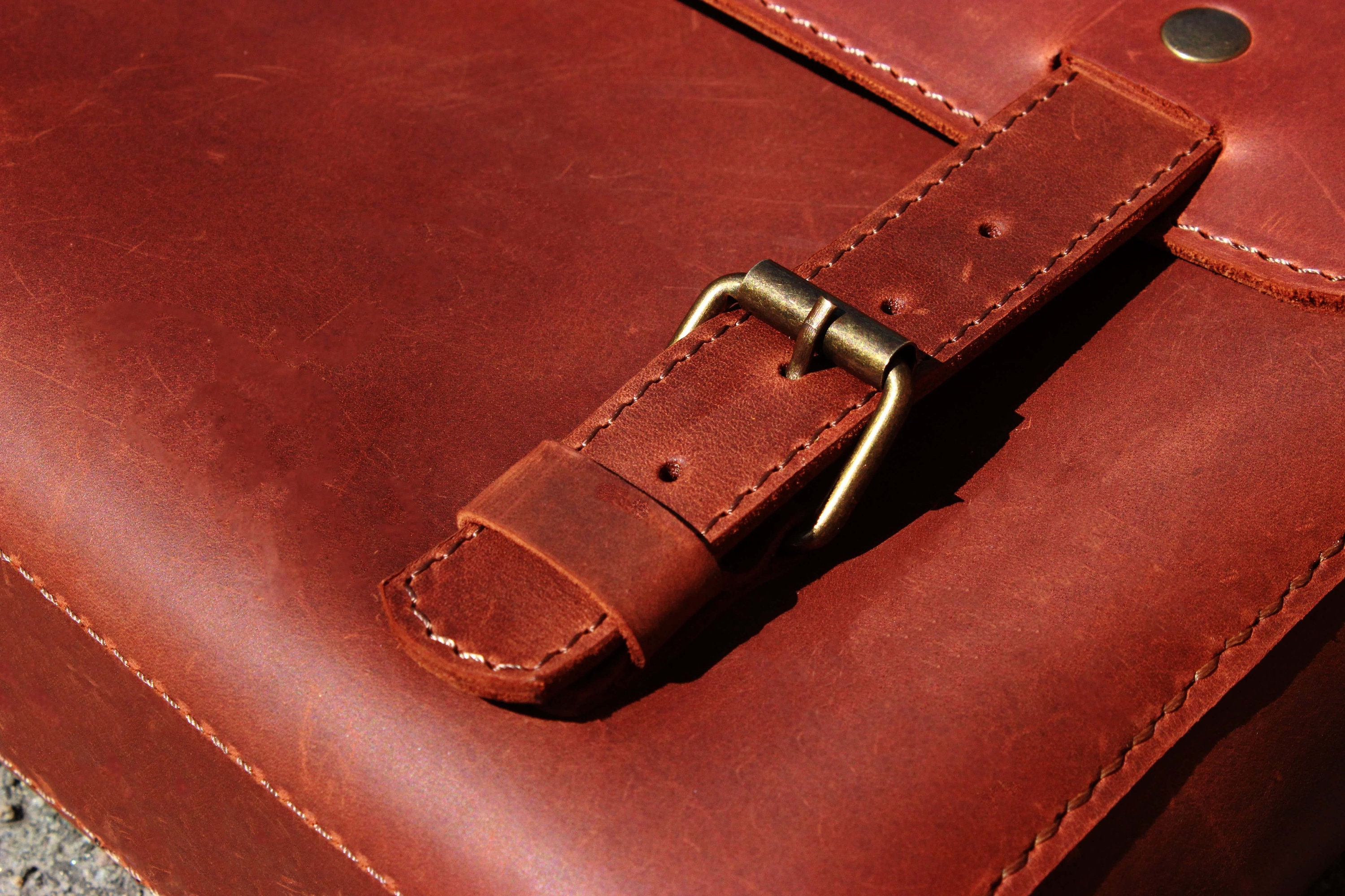 Laptop Bag 15 Inch Leather Laptop Bag Men Women Macbook Pro | Etsy