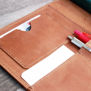 A5 Leather Cover for Notebook, Leather Cover for Notebook With Size 5 ...