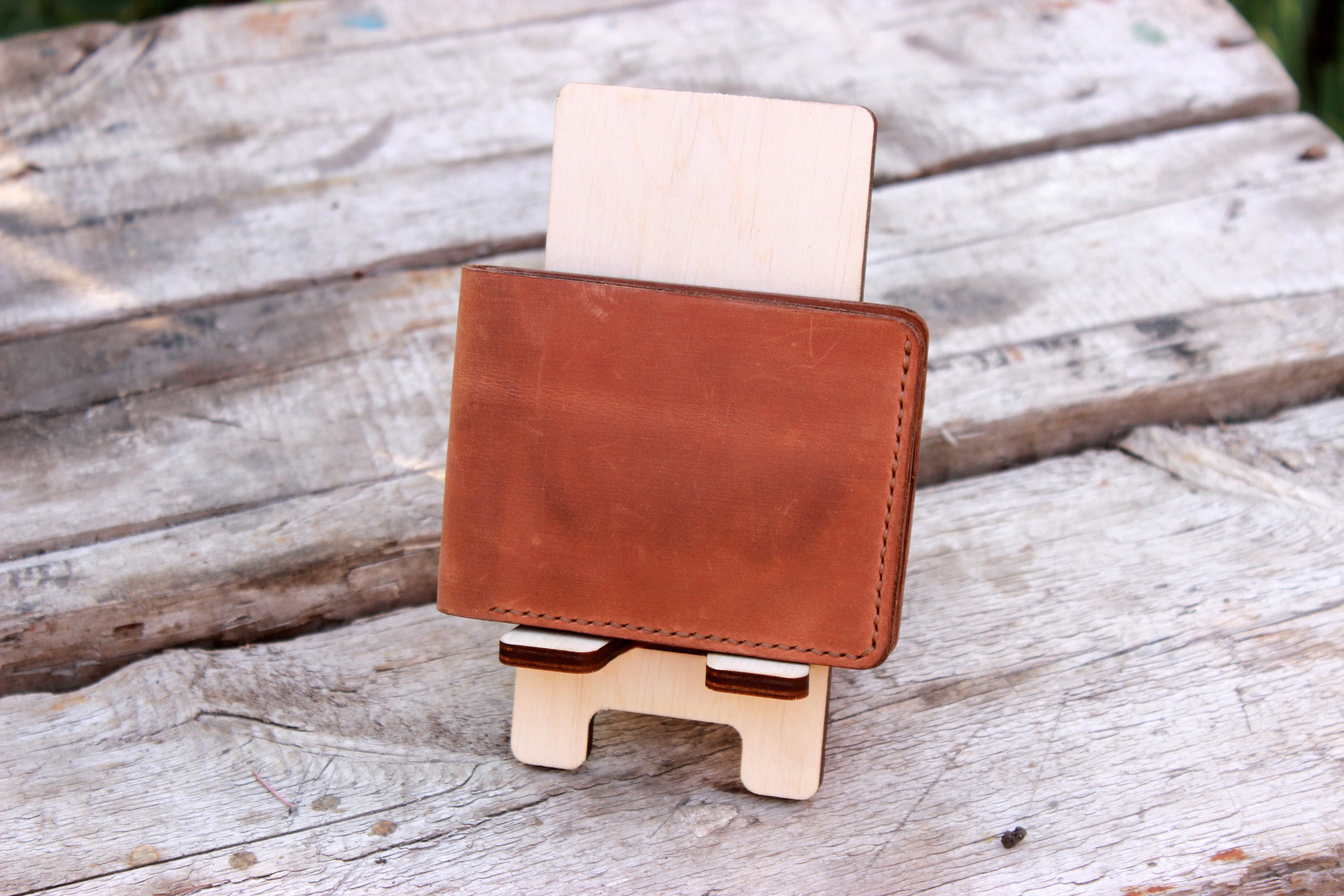 Personalized Leather Wallet, Minimalist Wallet, Leather Man Wallet ...