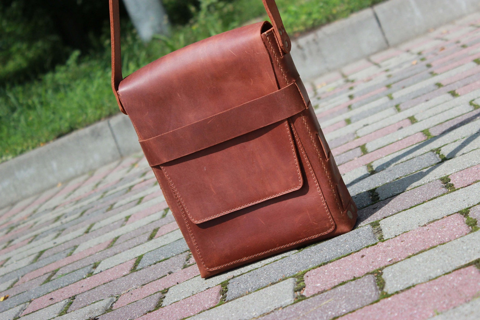 Leather Bag Leather Bag Men Man Bag Man Purse Mens Bags | Etsy