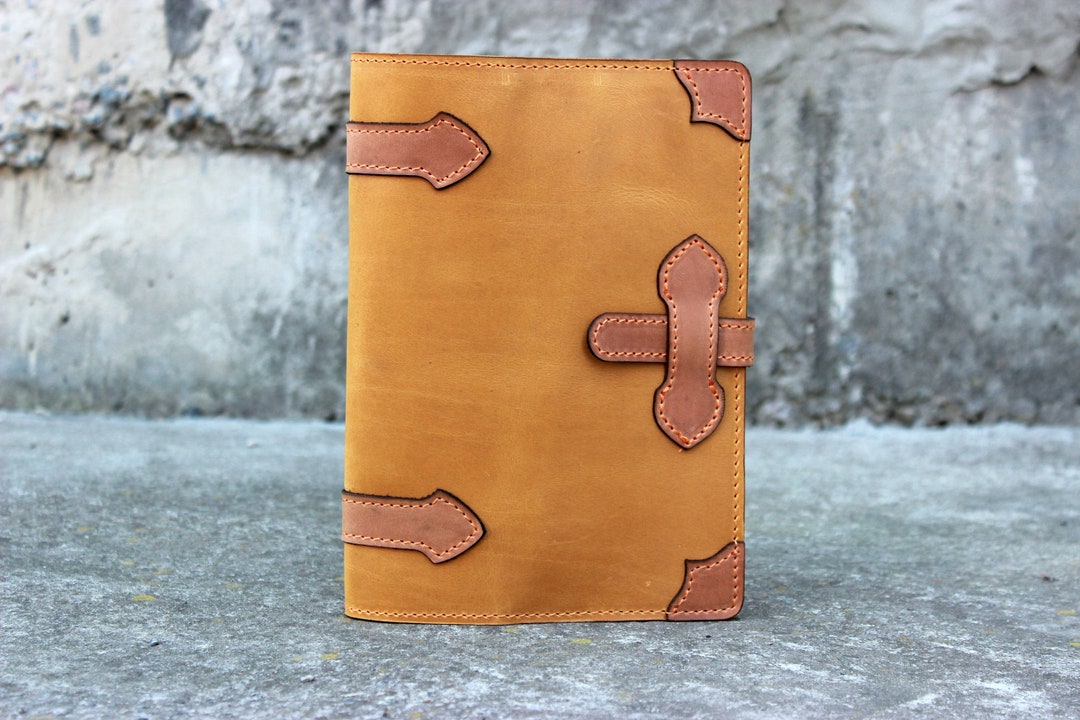 Notebook Cover A5 / Leather Notebook Cover A5 / Notebook Leather ...