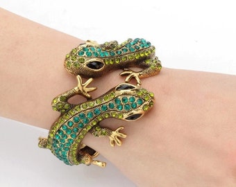Lizard Bracelet - Etsy