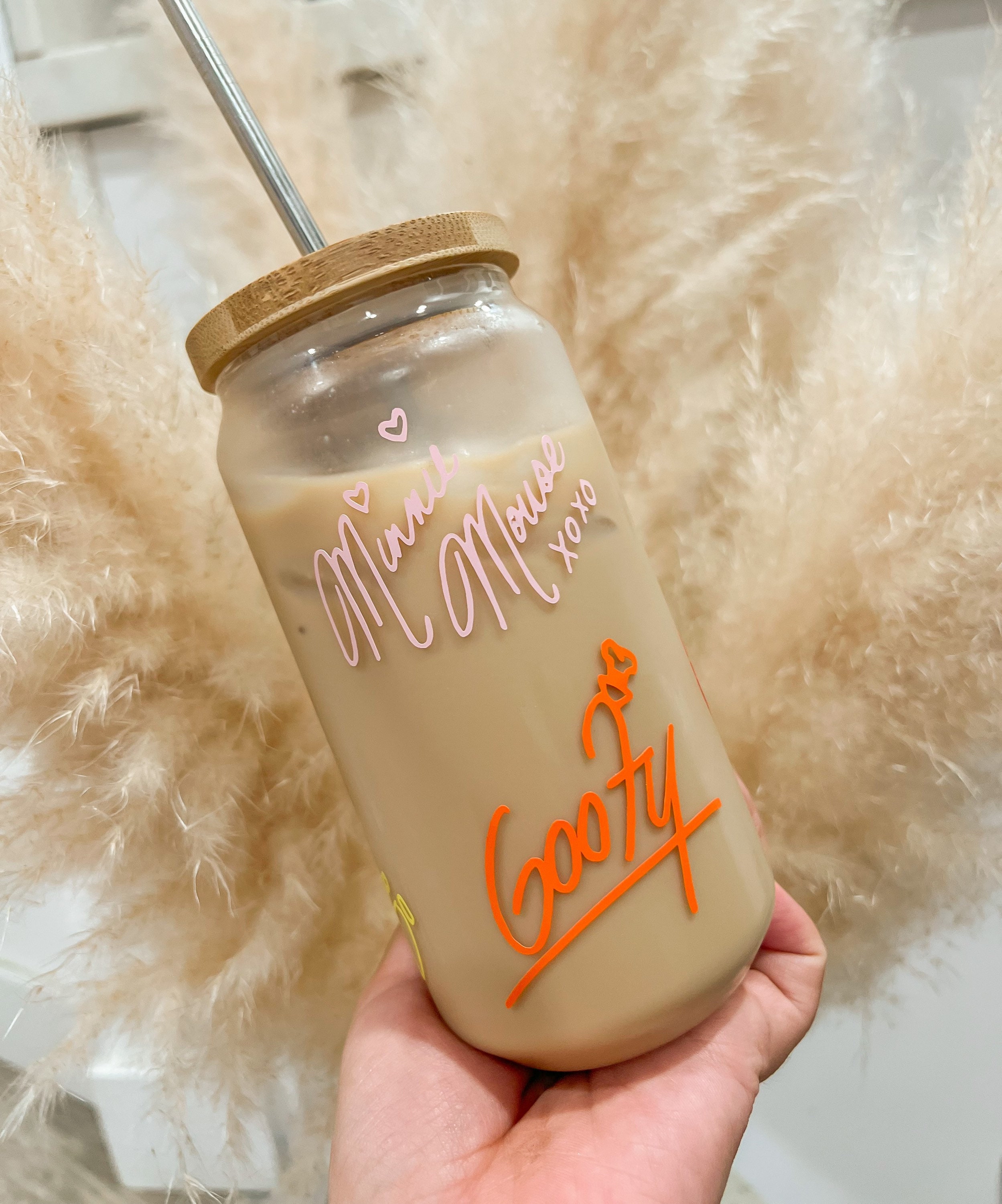 Character Signature Glass Cup | Etsy