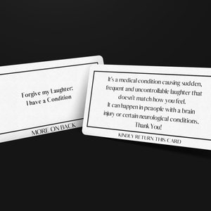 Joker Digital Medical Condition Card Forgive My Laughter Card - Joker ...