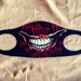 Joker's Laugh Jared Leto Face Mask With Filter Washable - Etsy