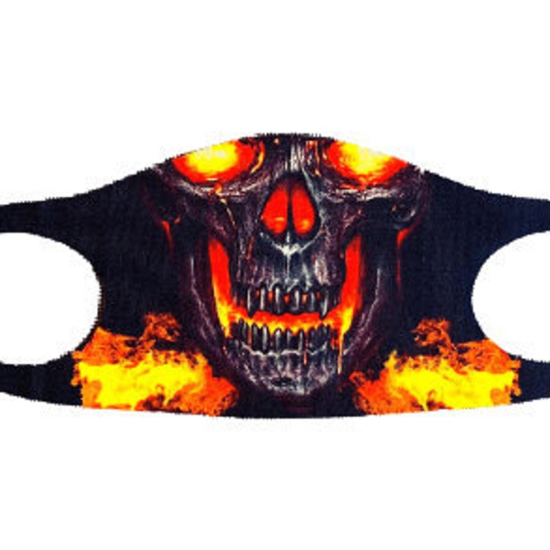 Ghost Rider Mask - Etsy