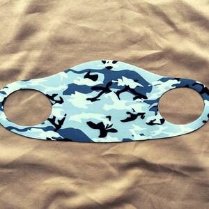 Camouflage Concealment Face Mask, Soldier Commando Washable and ...