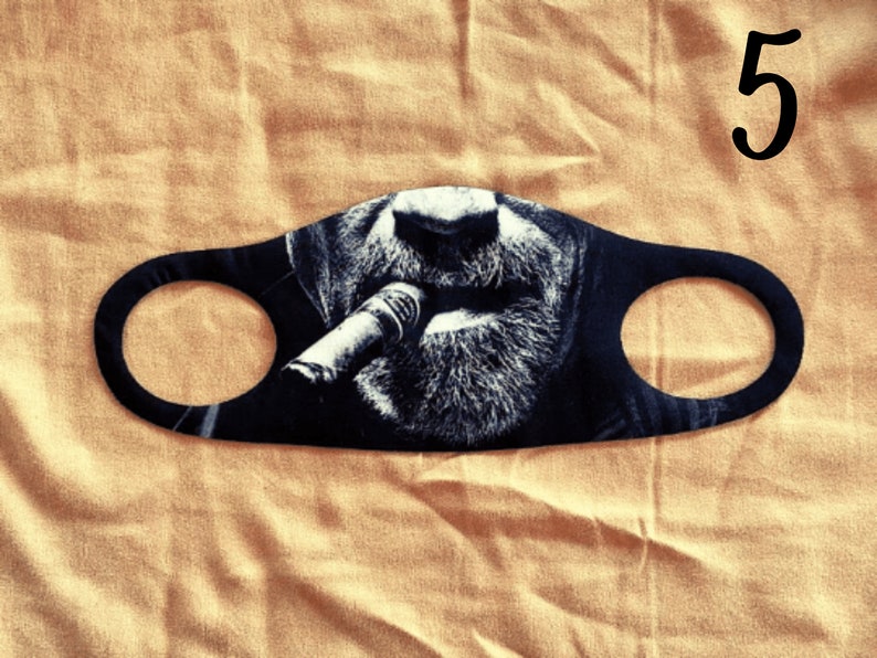 9 Different Design Classy Man Face Mask With Filter Cigar - Etsy