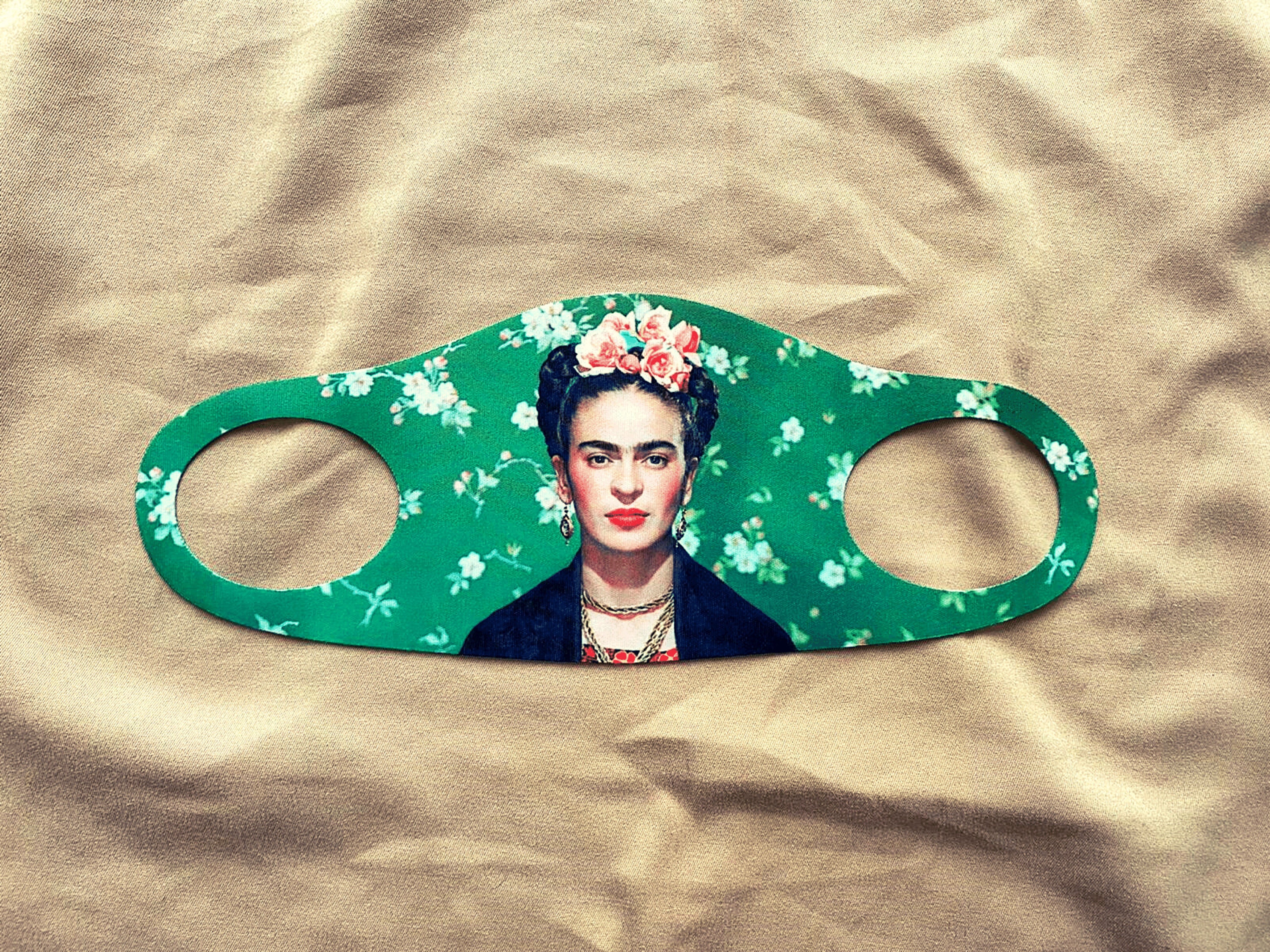 Frida Kahlo Face Mask With Filter Washable and Reusable 100% - Etsy