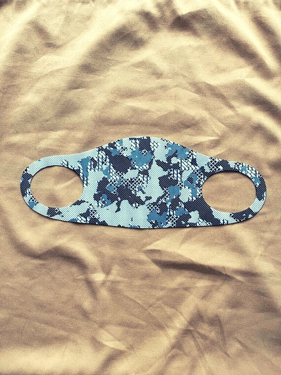 Camouflage Concealment Face Mask Soldier Commando Washable | Etsy