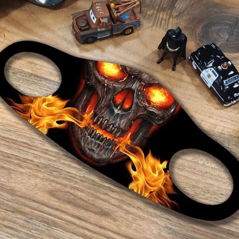 Ghost Rider Mask - Etsy