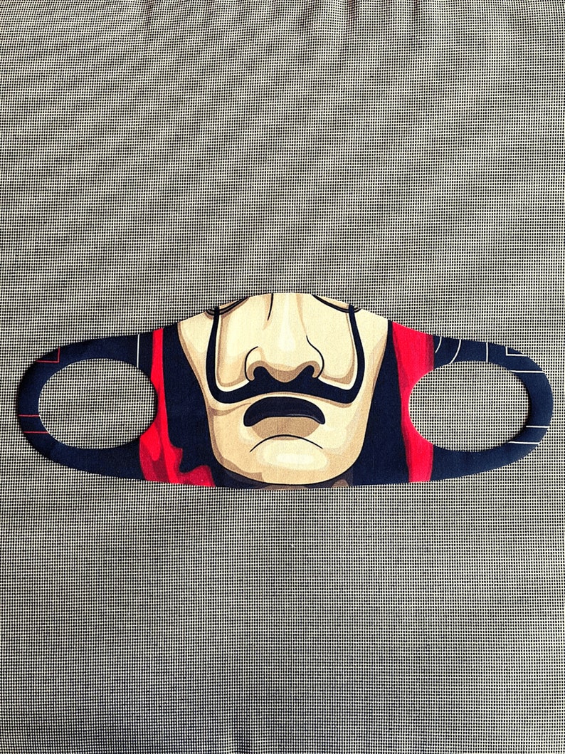 La Casa De Papel Salvador Dali Face Mask With Filter Washable | Etsy