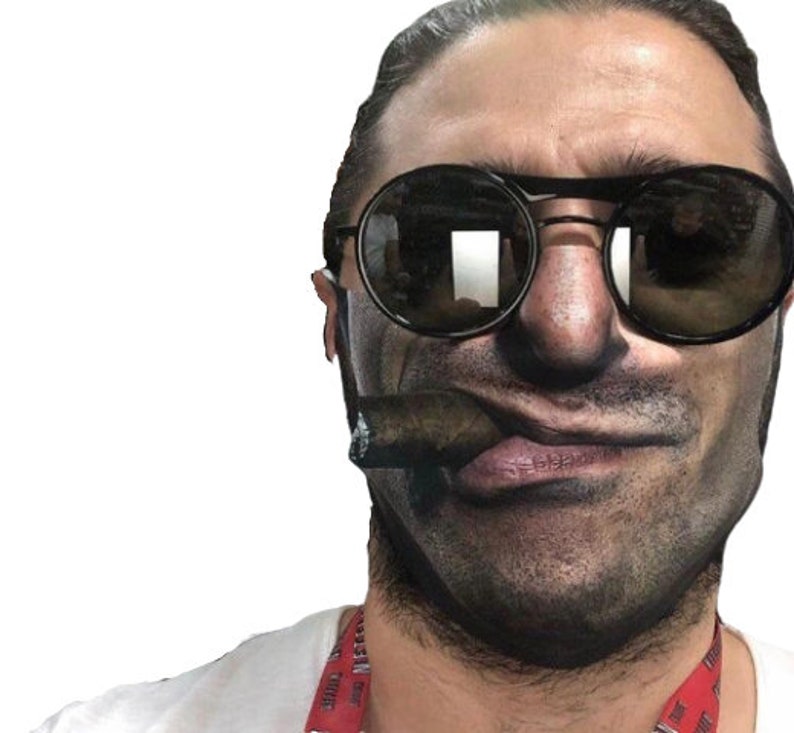 Cigar Smoker Face Mask With Filter Classy Man Washable and - Etsy UK