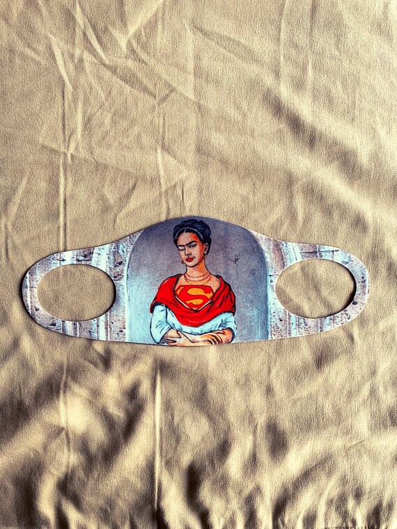 Frida Kahlo Face Mask With Filter Washable and Reusable 100% - Etsy