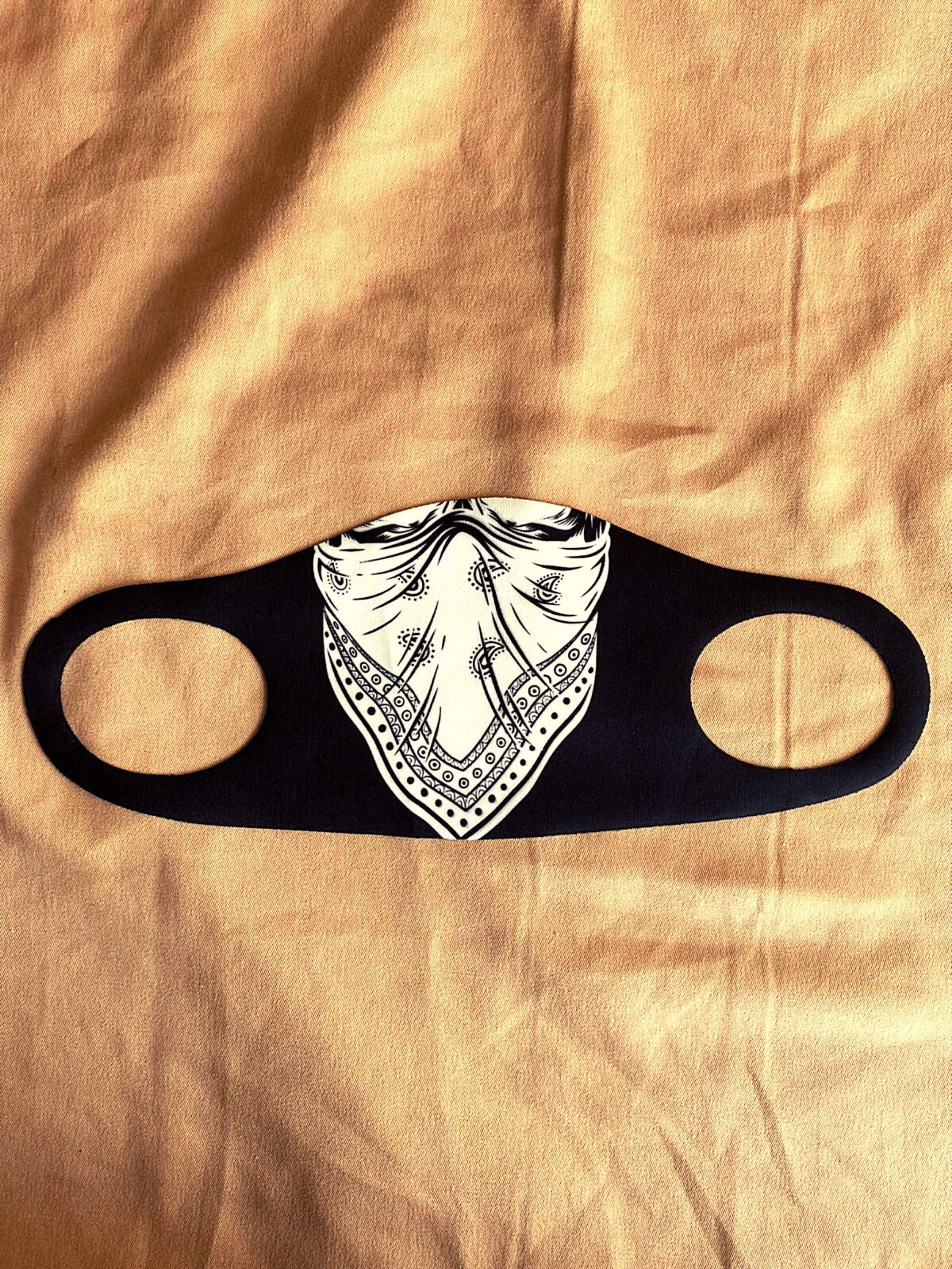 Gangster Bandana Face Mask With Filter Gangster Designed - Etsy