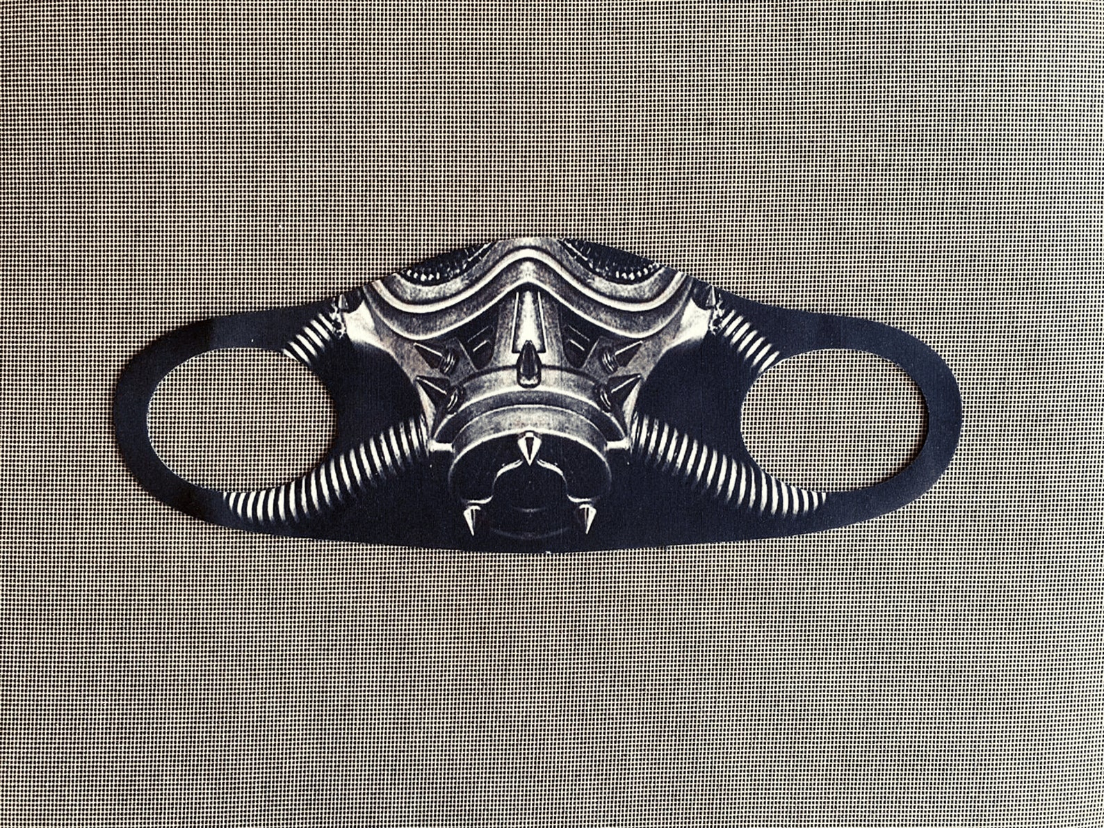 Gas Mask Pattern Face Mask With Filter Steam Punk Washable - Etsy
