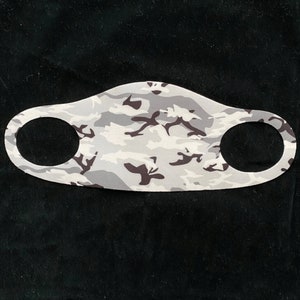 Camouflage Concealment Face Mask, Soldier Commando Washable and ...