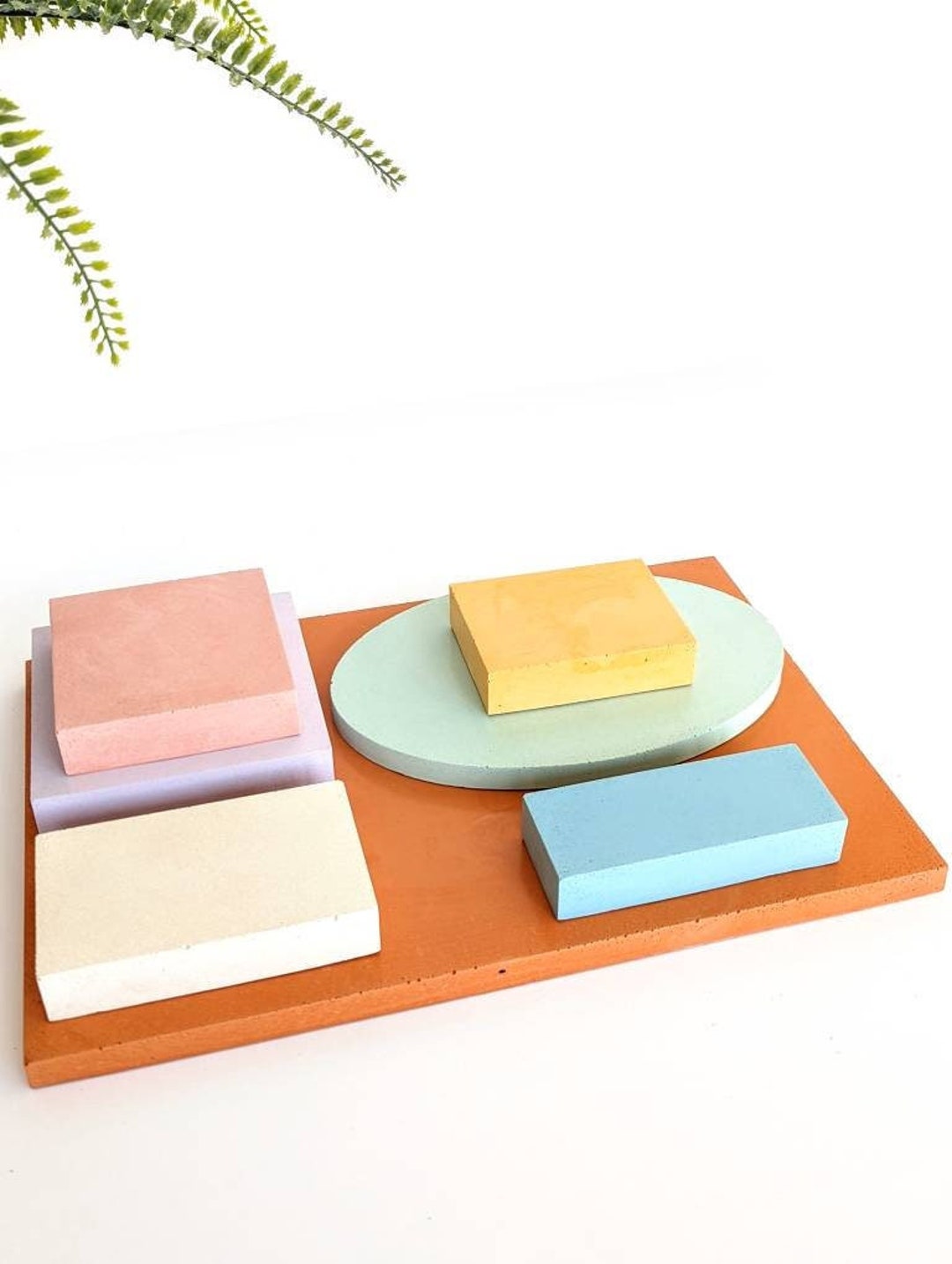 STYLING Concrete Display Tray | 23 Colours | Concrete Flat Lay ...