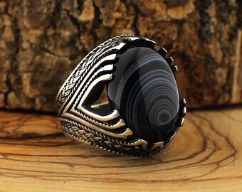 Sulemani Aqeeq Ring | Etsy