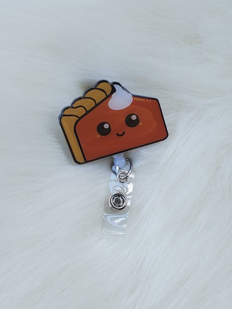 Fall Badge Reel Cute Badge Reel Pumpkin Spice Badge Reel | Etsy